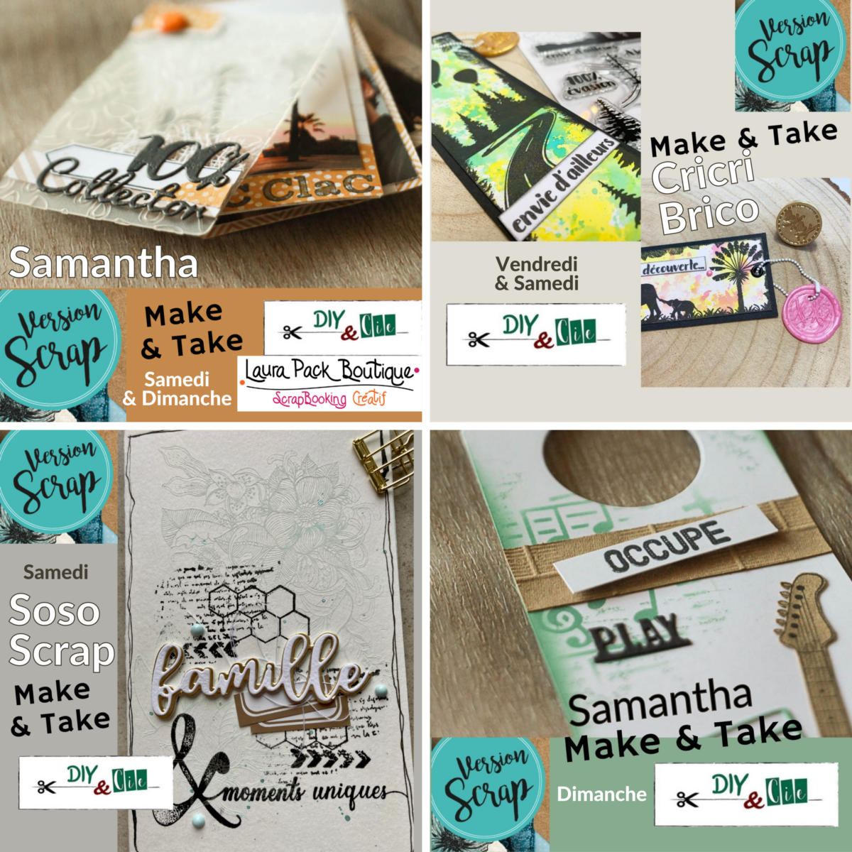 4 make and take - DIY and cie